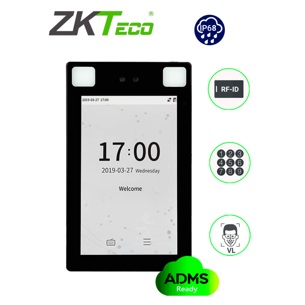 ZTA0610006 ZKTECO ProFace X- Terminal de Control de Acc Monterrey