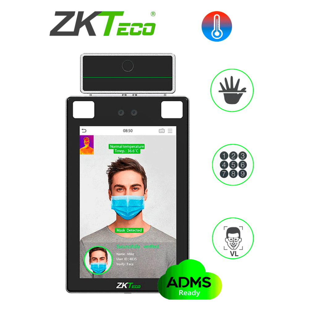 ZKT0700014 ZKTECO PROFACE X TI - Terminal de Control de Monterrey