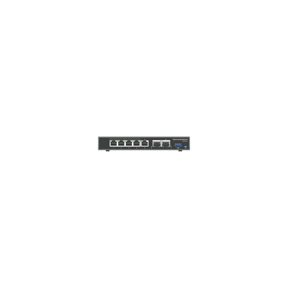 GCC6010 4 en 1: Firewall Router PBX IP Switch Gigabit de 5 Puertos (4 ...