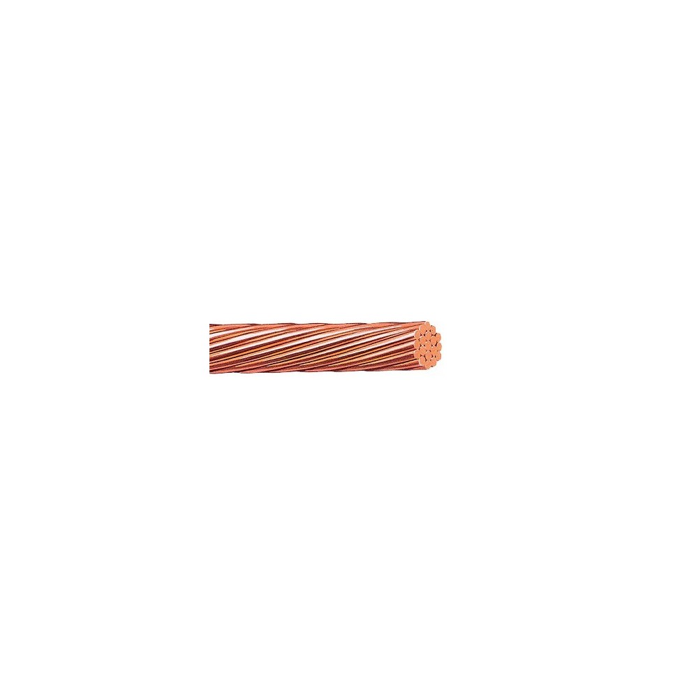 H482100 Cable Elctrico de Cobre Desnudo Calibre 2/0 AWG 19 Hilos (100 metros). H Monterrey