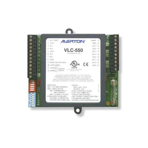 VLC550E CONTROLADOR BACNET 5UIN-5HBO-0GBO-0RBO-AO VLC-550-E Monterrey