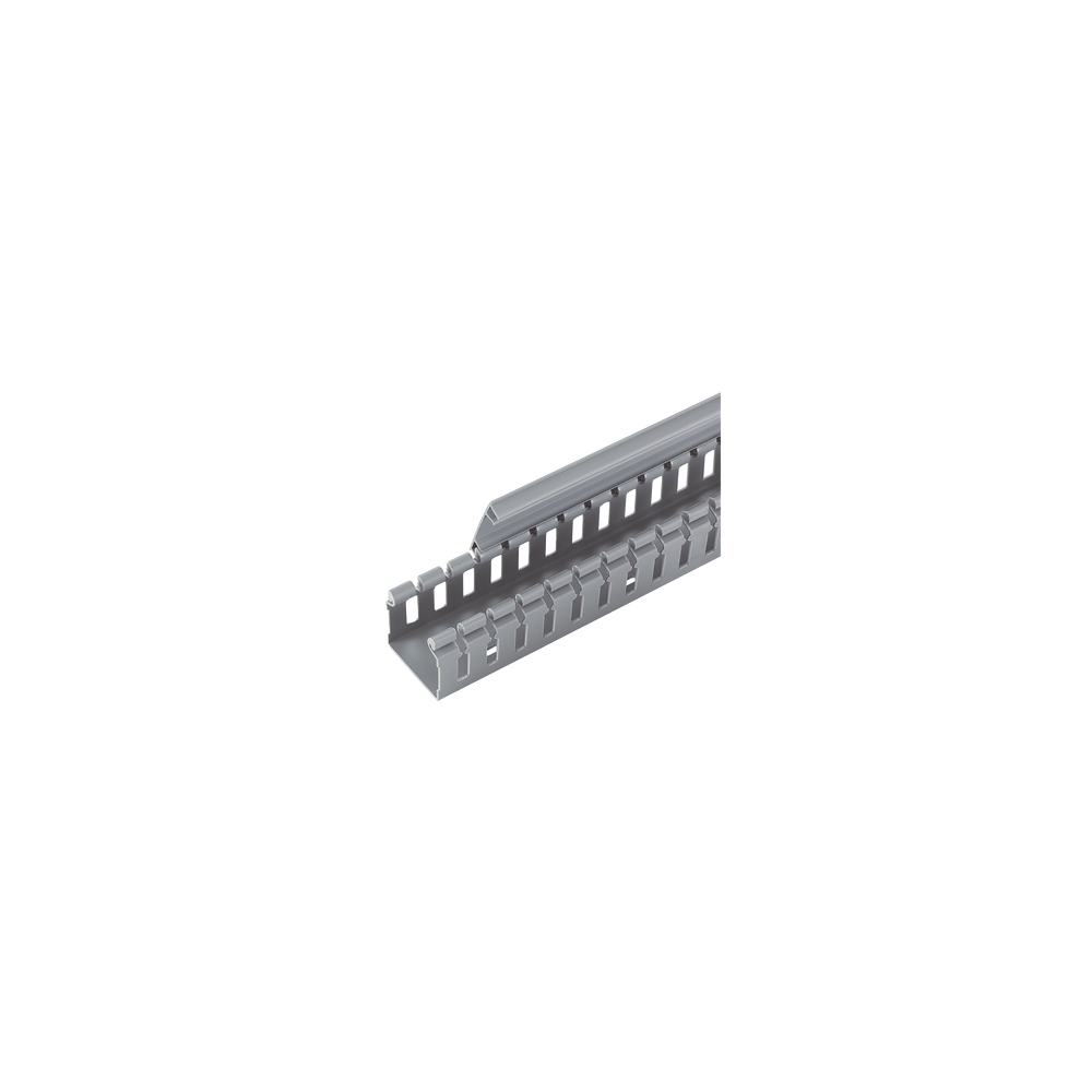 PANDUIT H2X2LG6 Canaleta Ranurada de PVC sin Tapa Tipo H (Tapa ...