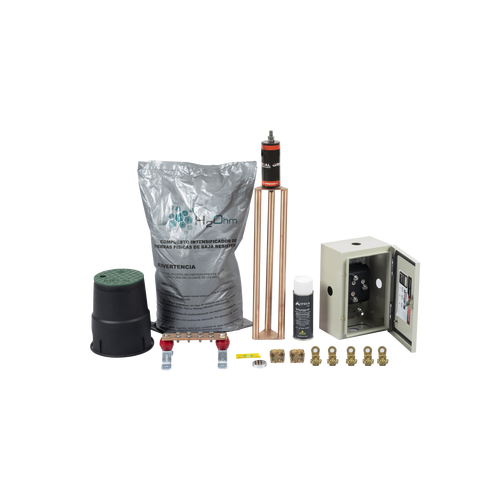 TOTAL GROUND KIT-MASTER-70K-V2 Kit de tierra física modelo TG70K con Electrodo Magnetoactivo y ...