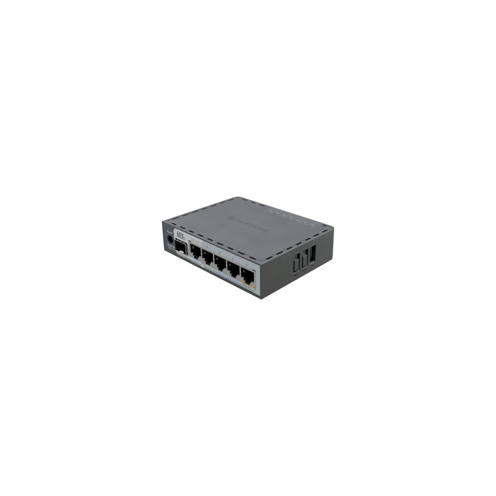 MIKROTIK E60IUGS Router hEX S / 5 Puertos Gigabit Ethernet / 1 Puerto ...