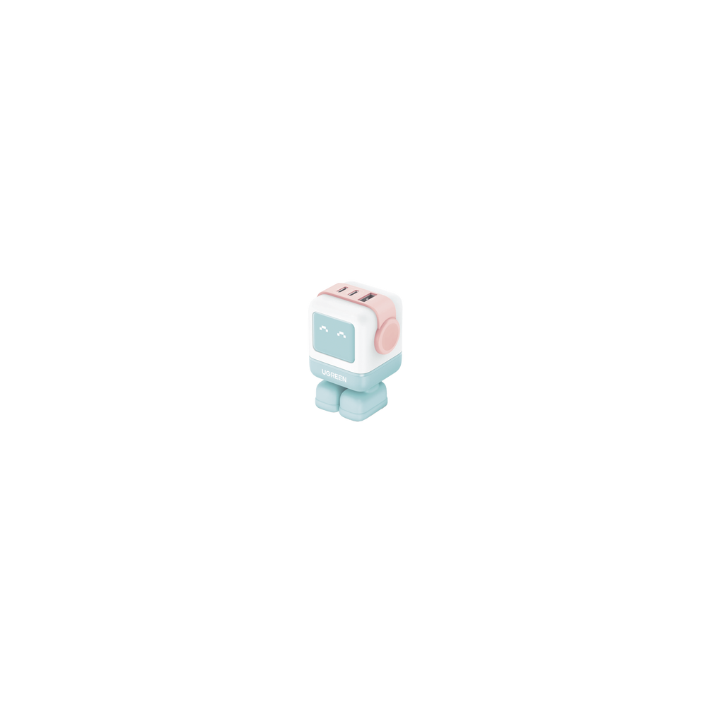 UGREEN 35856B Cargador RobotGaN de 65W Serie UNO 3 Puertos de Carga ...