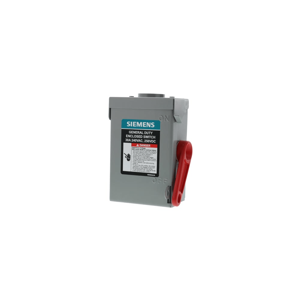 SIEMENS GNF221RA Interruptor de seguridad cerrado de doble ruptura ...