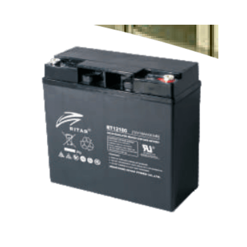 RITAR RT12180 Batería 12 Vcc / 18 Ah / Tecnología AGM-VRLA / para UPS Trifásico Cyberpower Monterrey